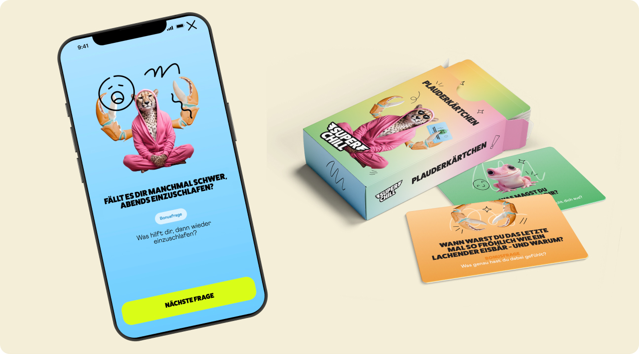 Chat cards — Super Chill